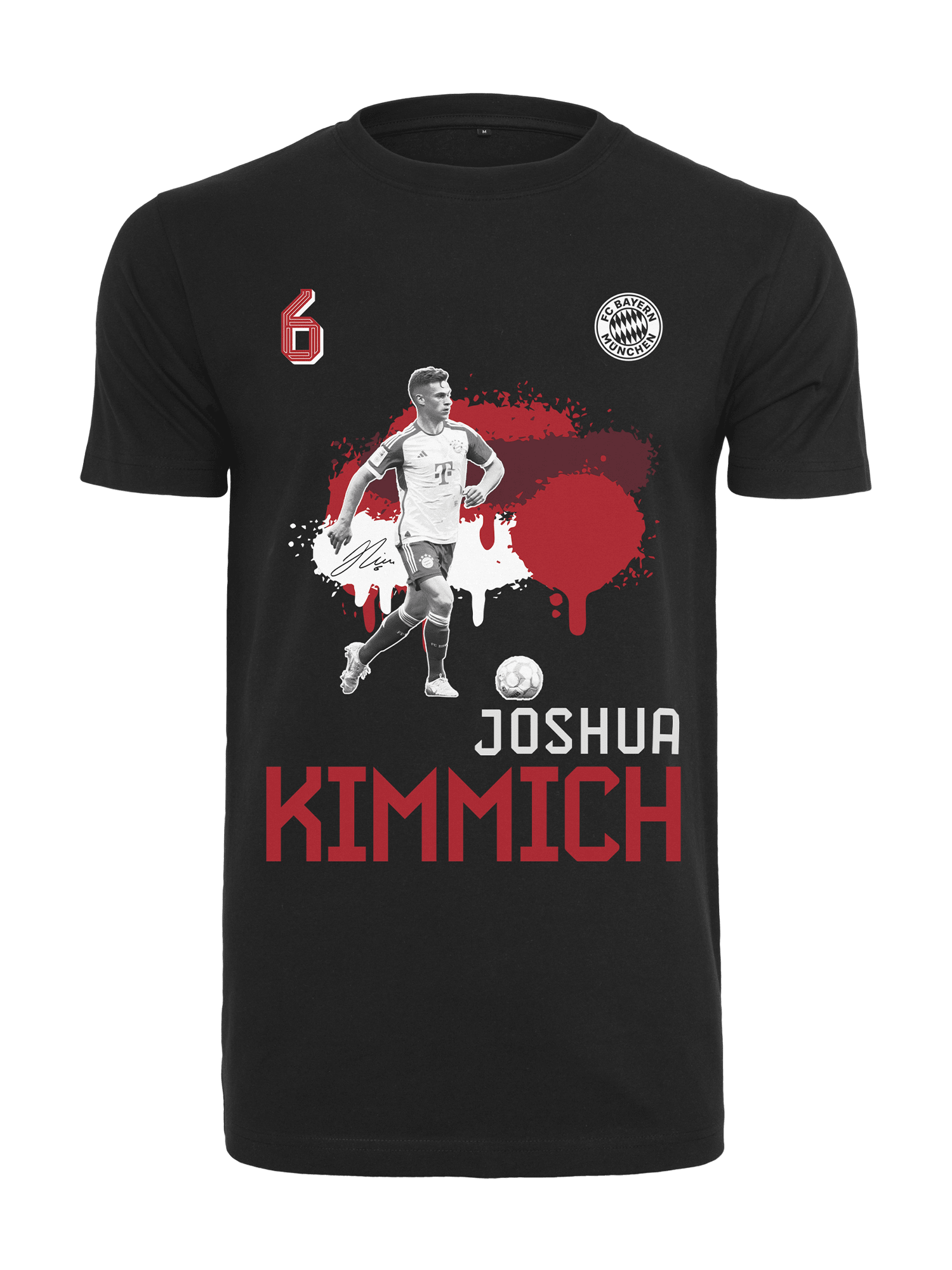 Men Kimmich T-shirt black | Official FC Bayern Munich Store