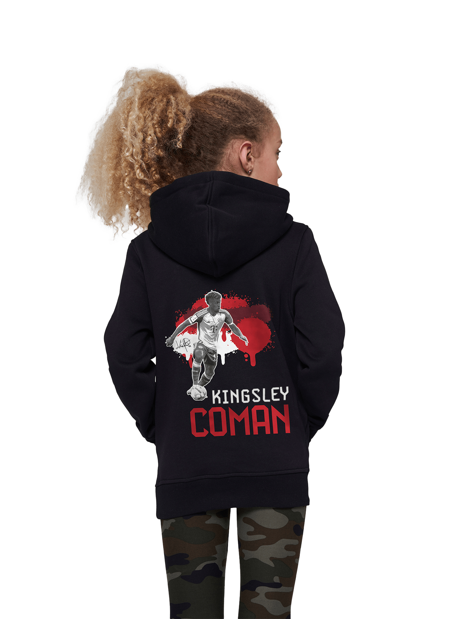 Kids Hoodie Coman schwarz | Official FC Bayern Munich Store