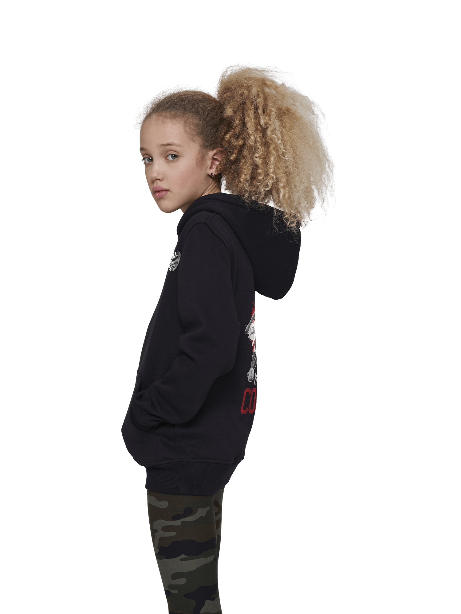 Kids Hoodie Coman black | Official FC Bayern Munich Store