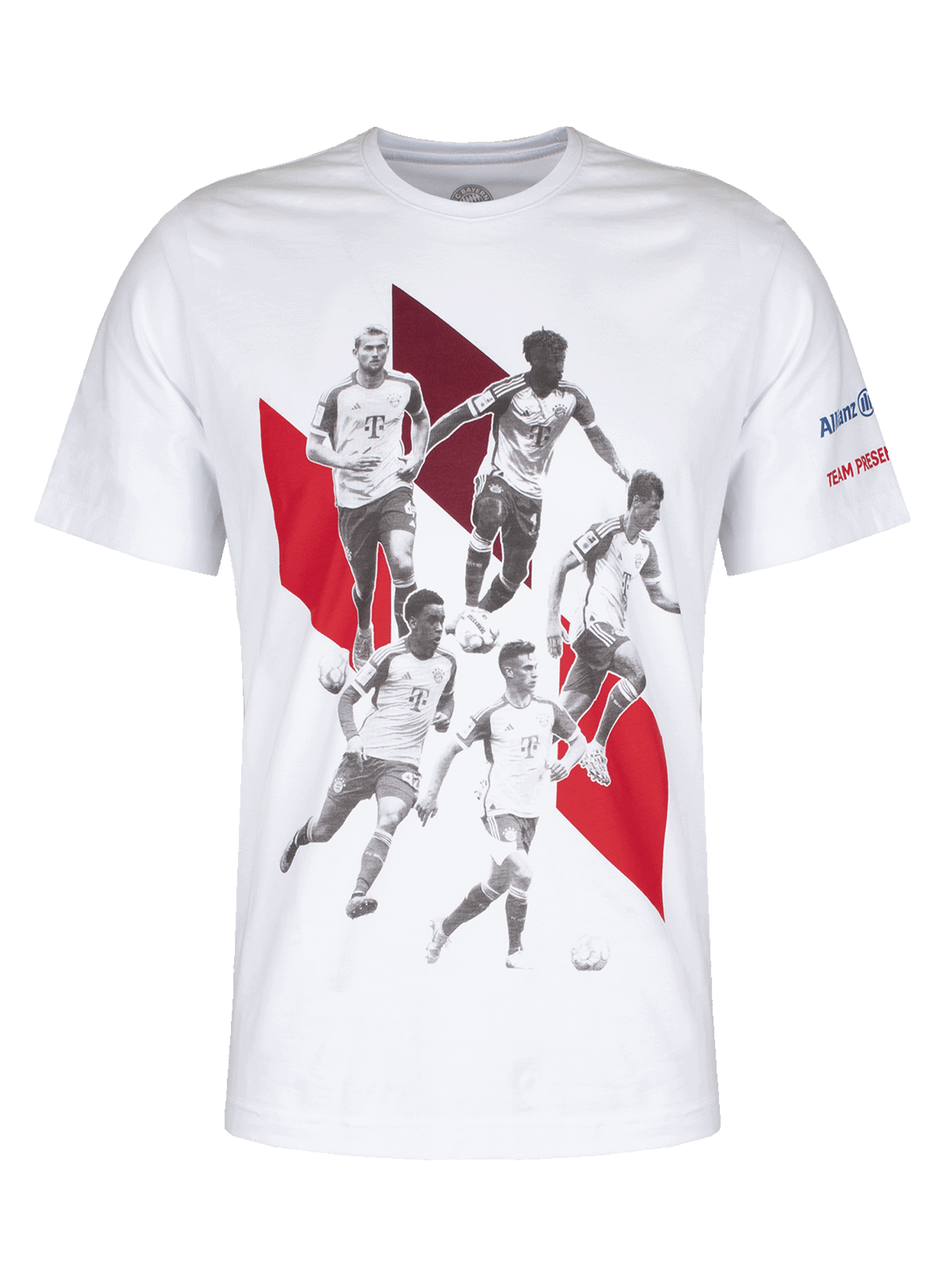 Herren T-Shirt BL Saison 23-24 weiß | Offizieller FC Bayern Store