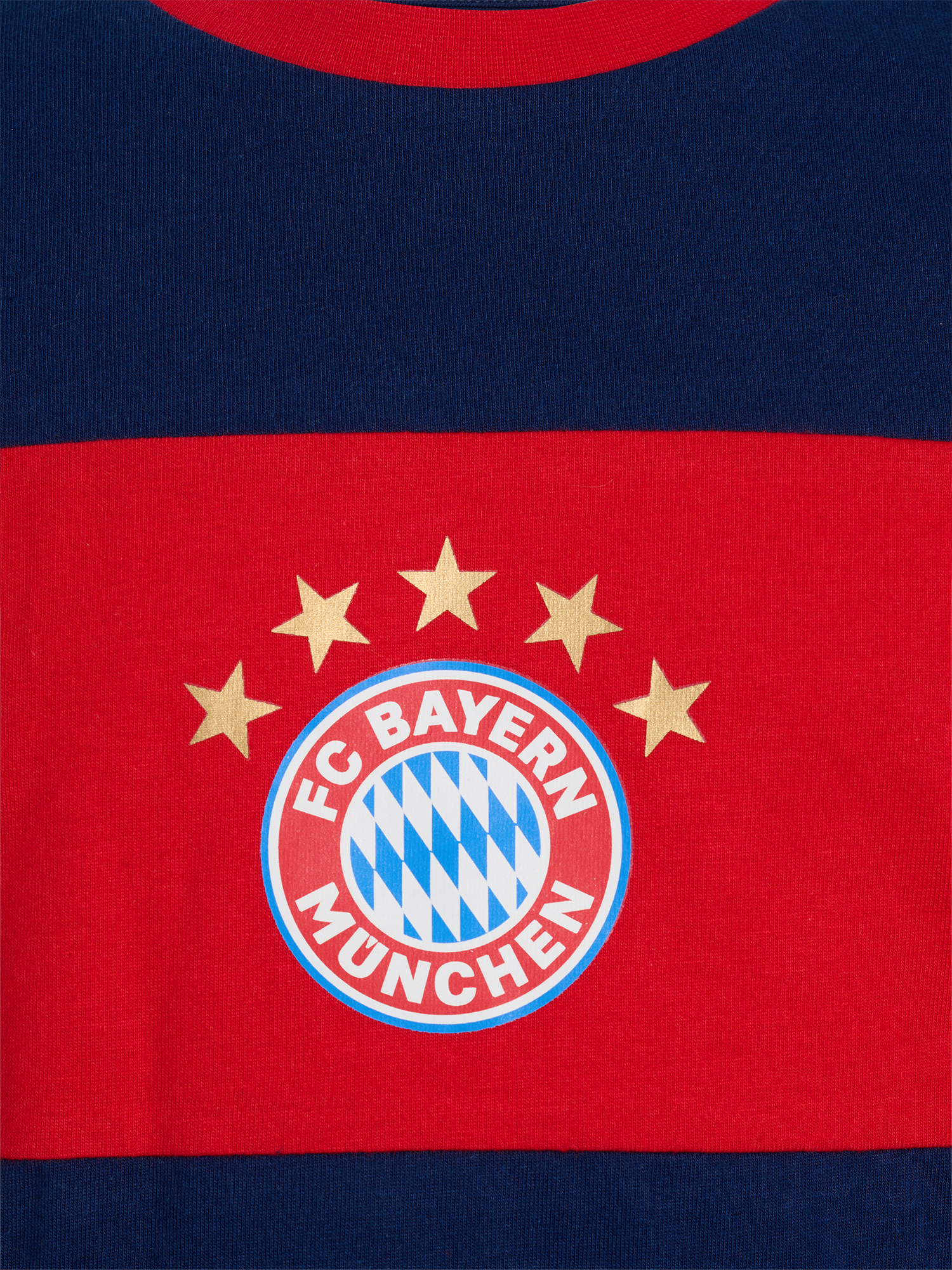 Kids Pajamas 5 stars multicoloured | Official FC Bayern Munich Store