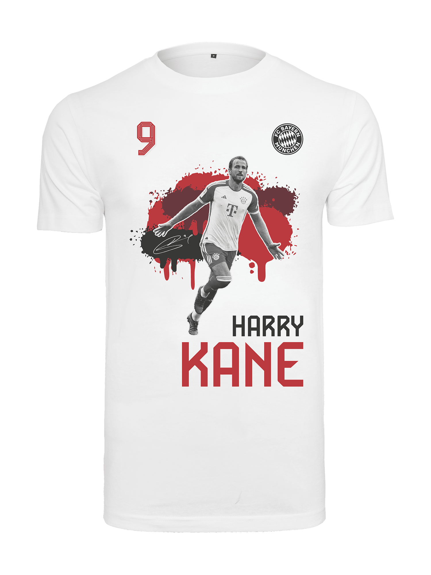 Men T-Shirt Kane white | Official FC Bayern Munich Store