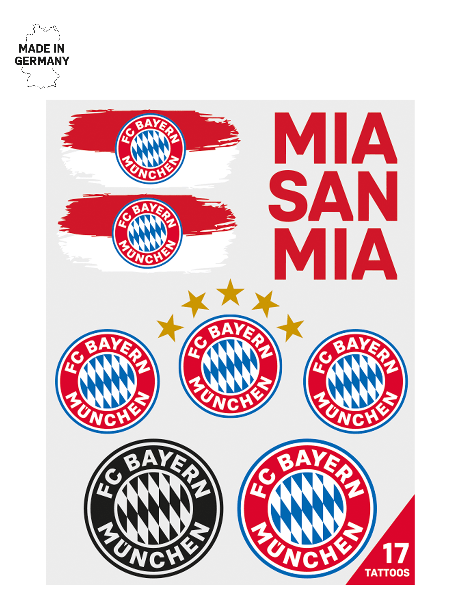 Aufkleber & Sticker | Offizieller Fanshop des FC Bayern