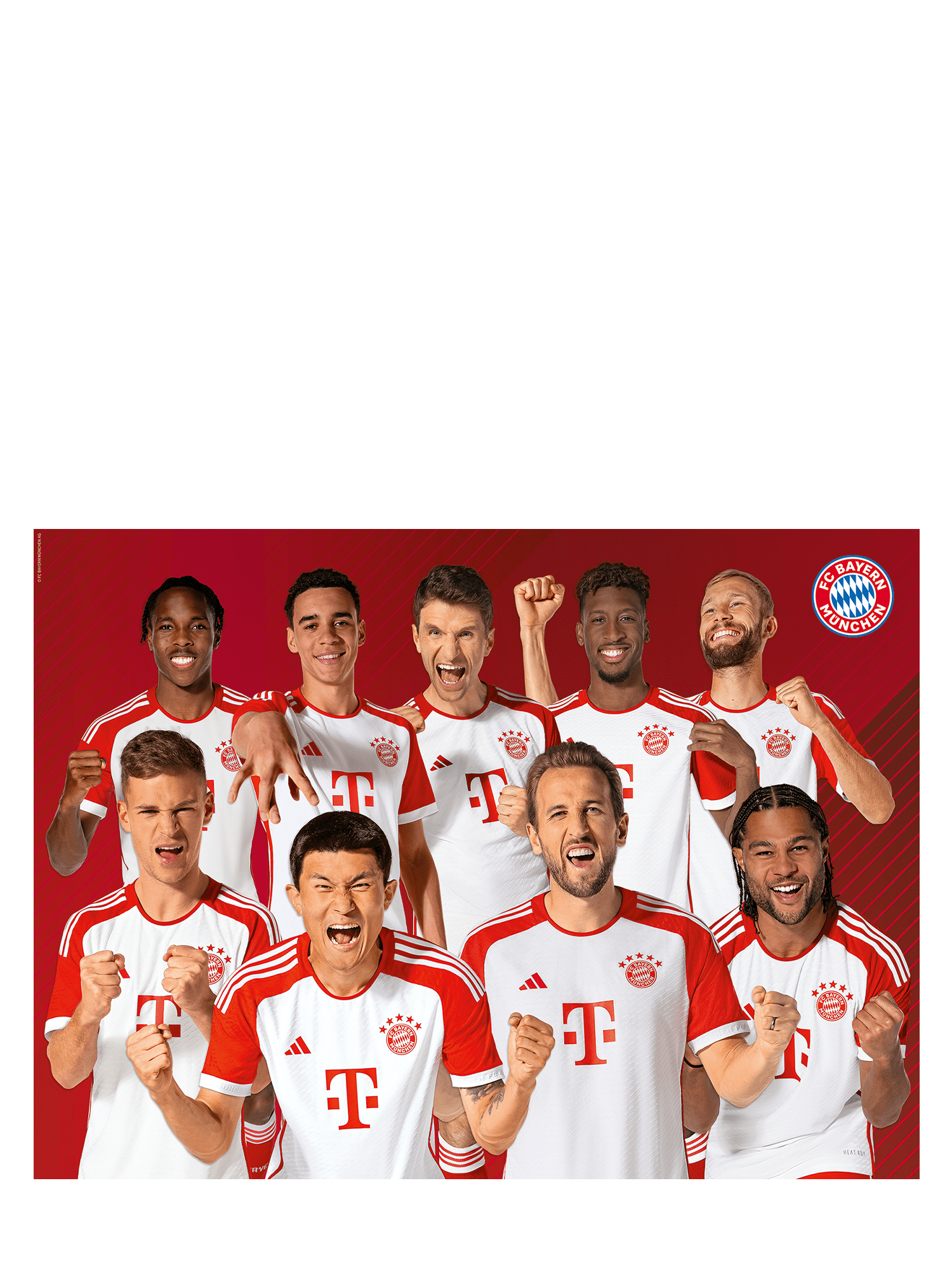 Puzzle Team 2023-24 300 pieces | Official FC Bayern Munich Store