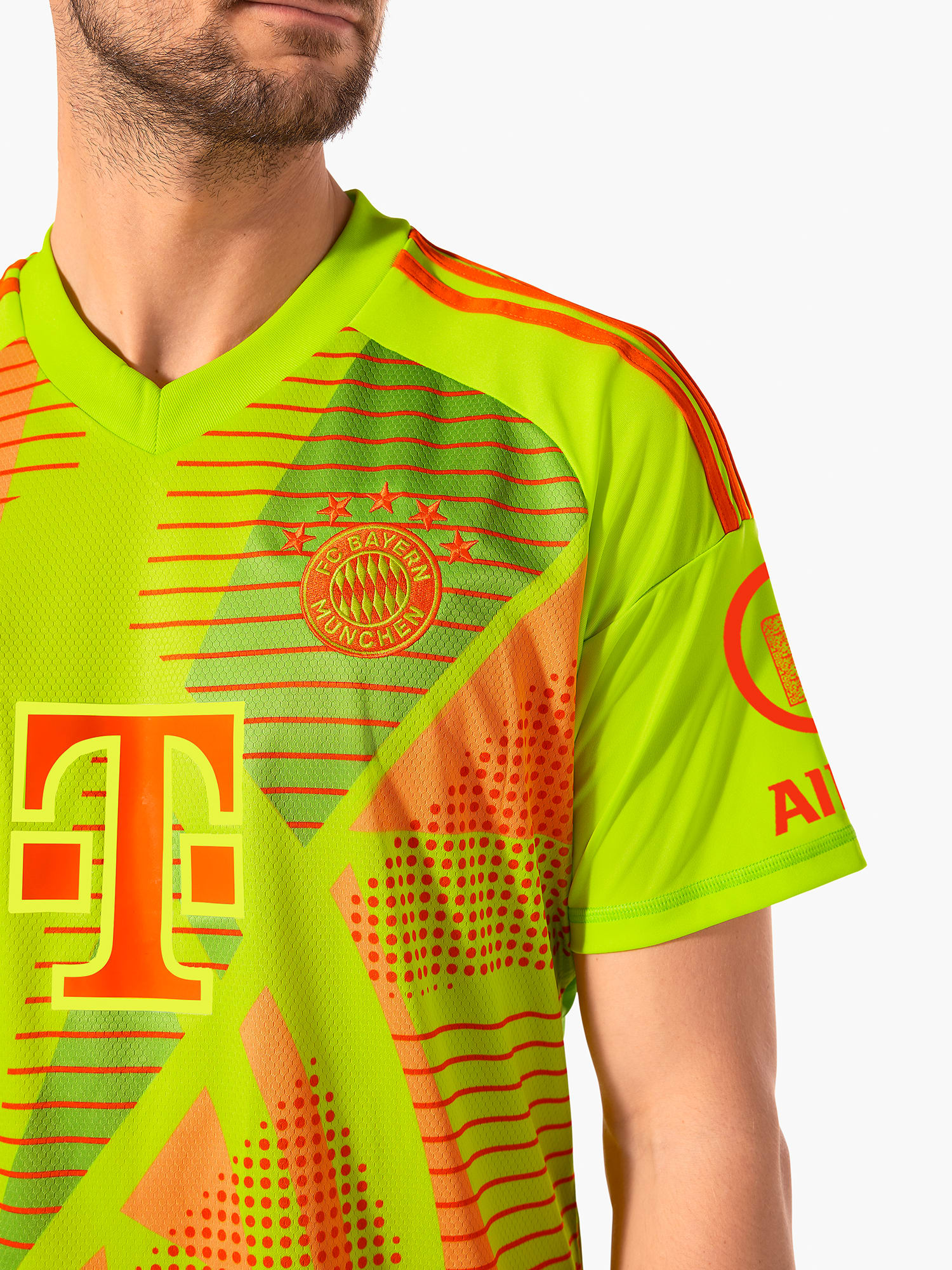 Herren Trikot Torwart 24-25 gelb | Offizieller FC Bayern Store