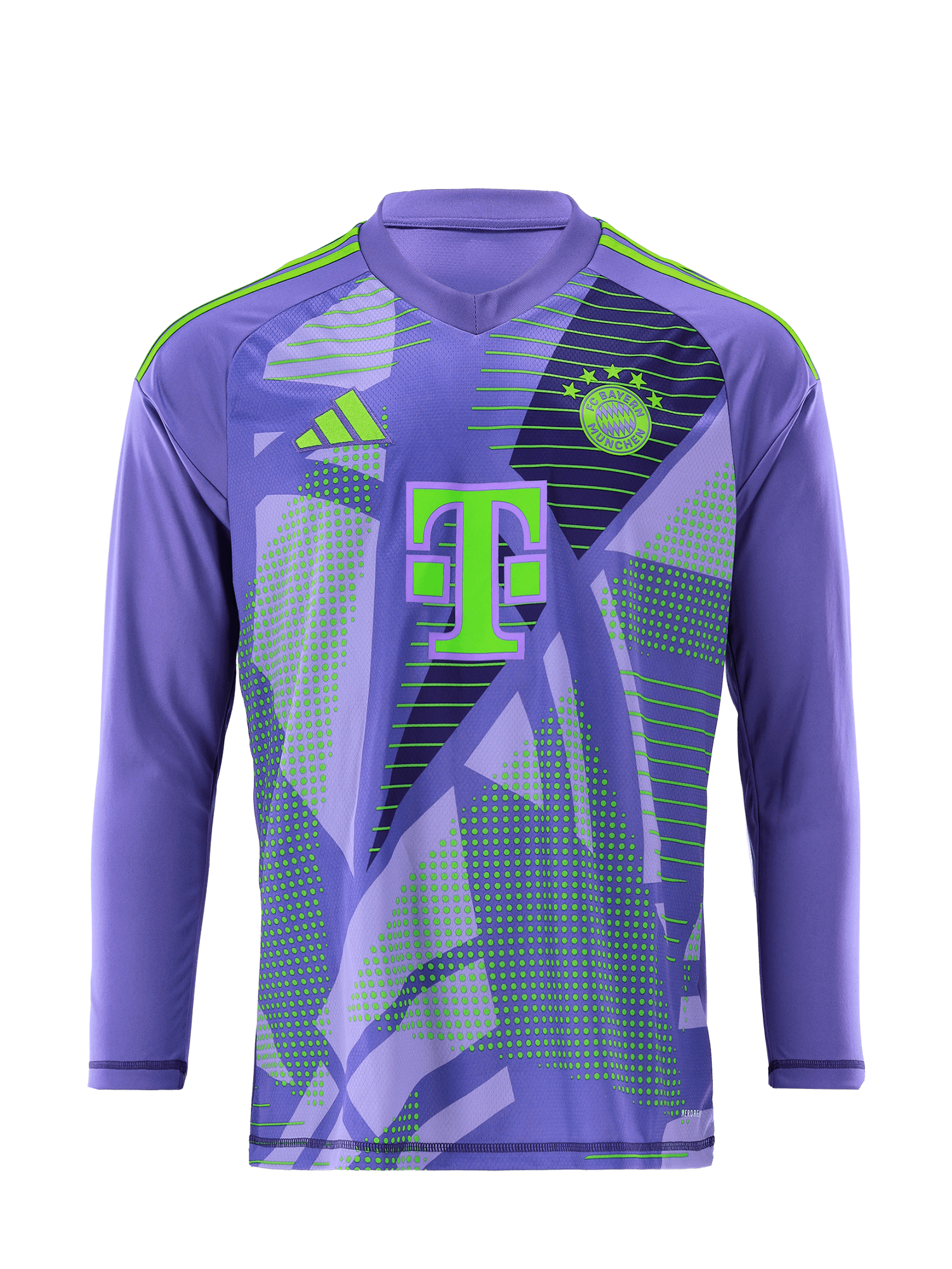 Kinder Langarm Trikot Torwart 24-25 lila | Offizieller FC Bayern Store