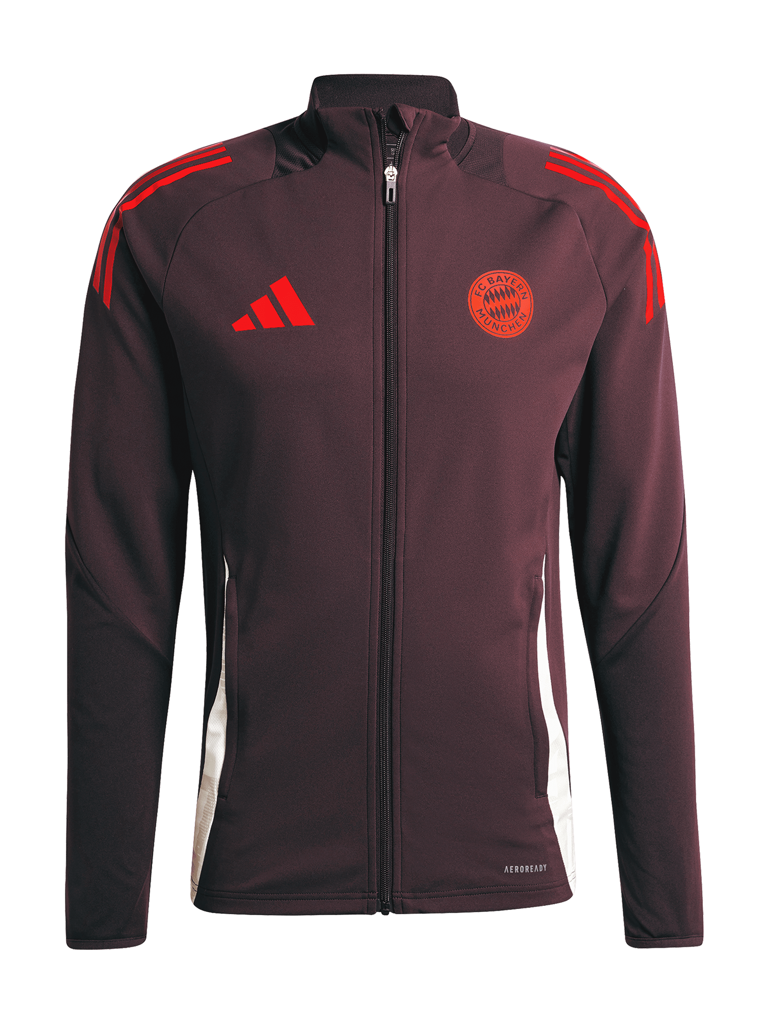 Men Teamline tracksuit jacket bordeaux | Official FC Bayern Munich Store