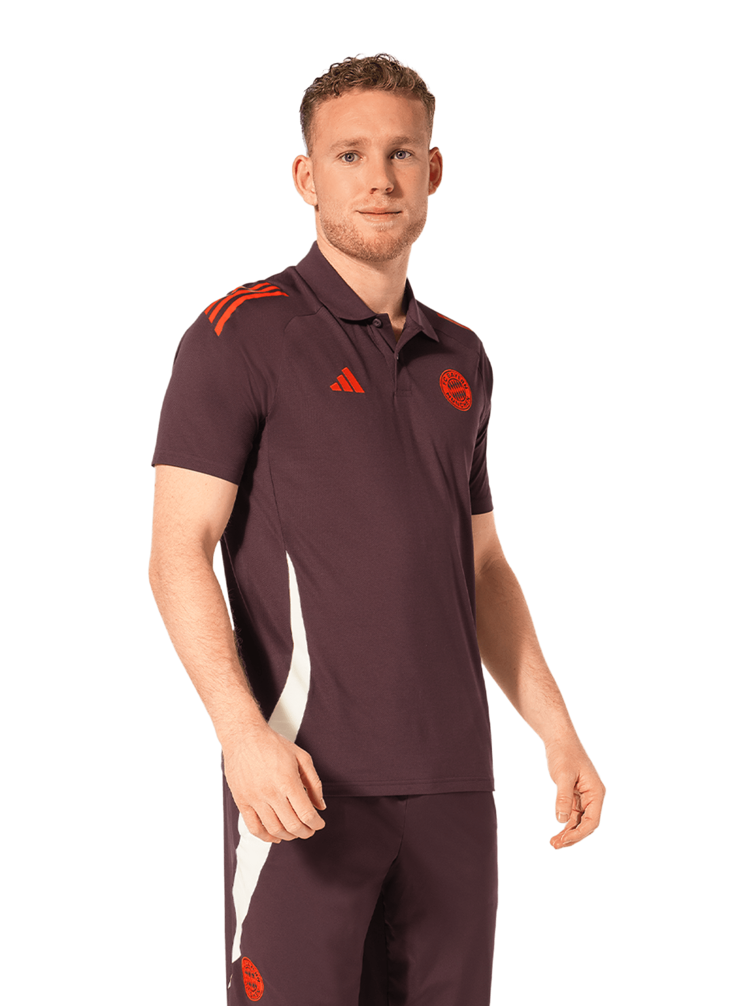 Men Polo team line bordeaux | Official FC Bayern Munich Store