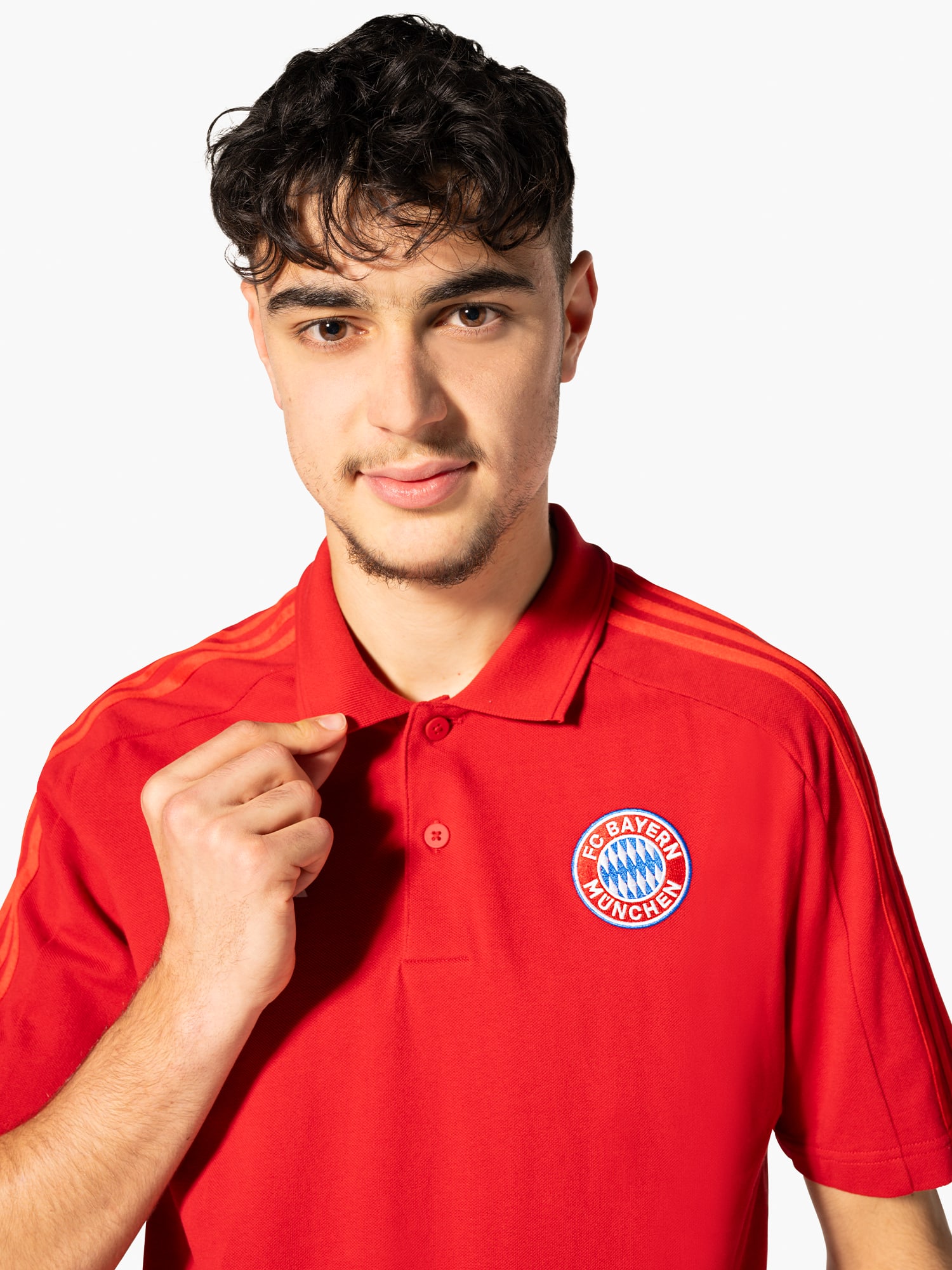 Men Polo DNA bordeaux | Official FC Bayern Munich Store