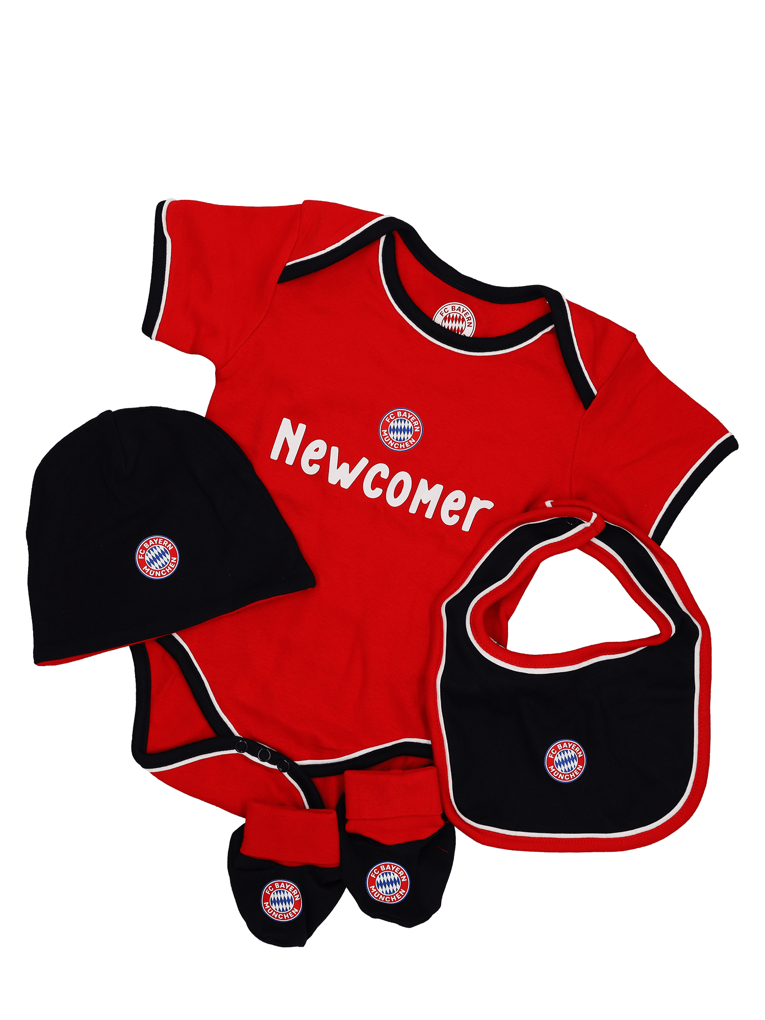 Kinder Geschenkbox Newcomer rot | Offizieller FC Bayern Store