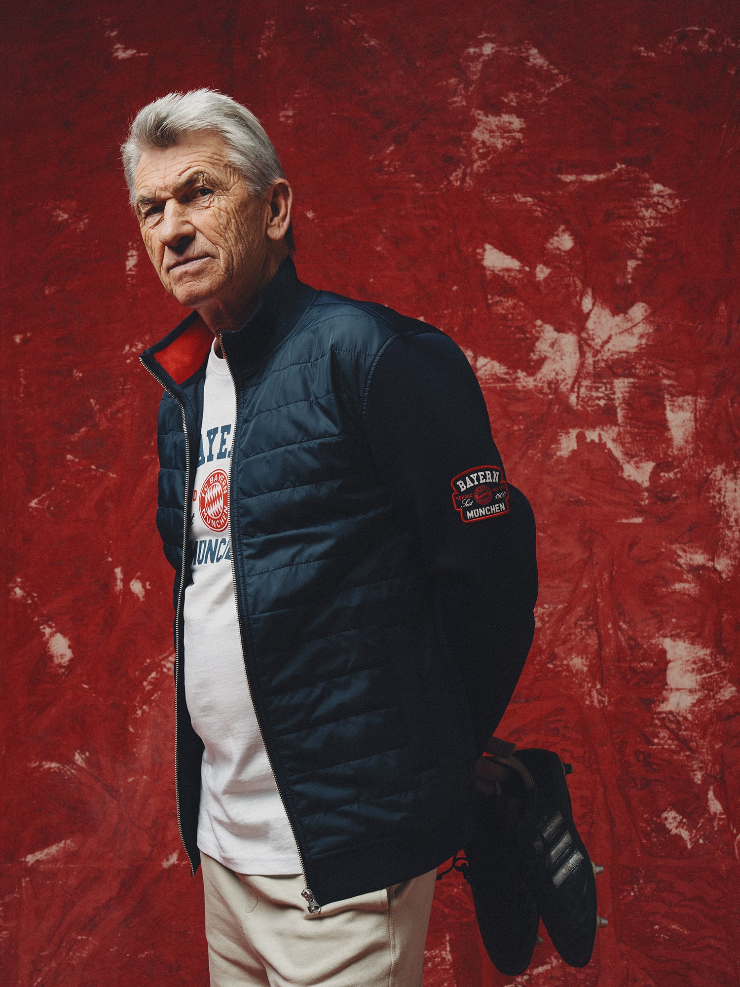 Men Hybrid jacket record champion navy | Official FC Bayern Munich Store