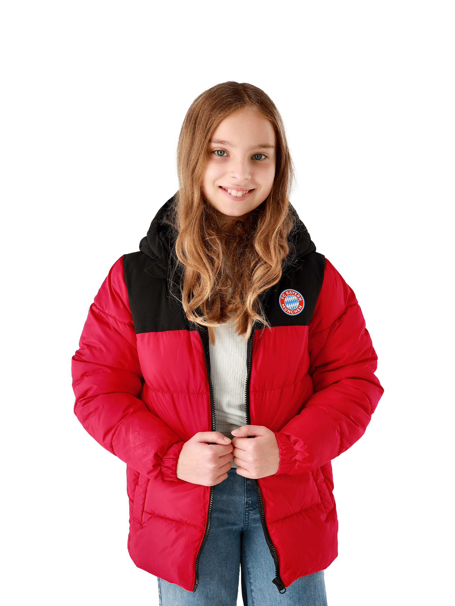 Kids Jacket Buffer red | Official FC Bayern Munich Store