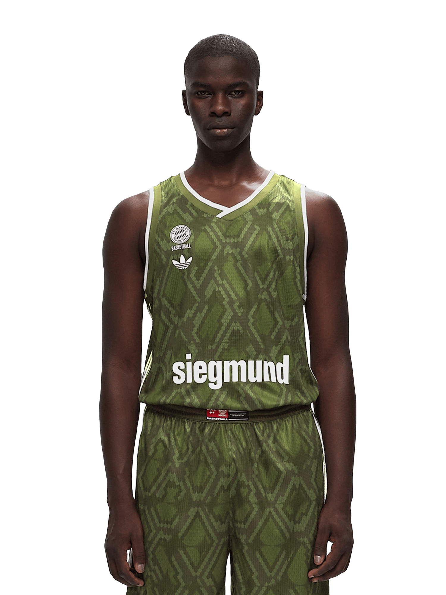 Herren Basketball Authentic Trikot Garden 24-25 grün | Offizieller FC ...