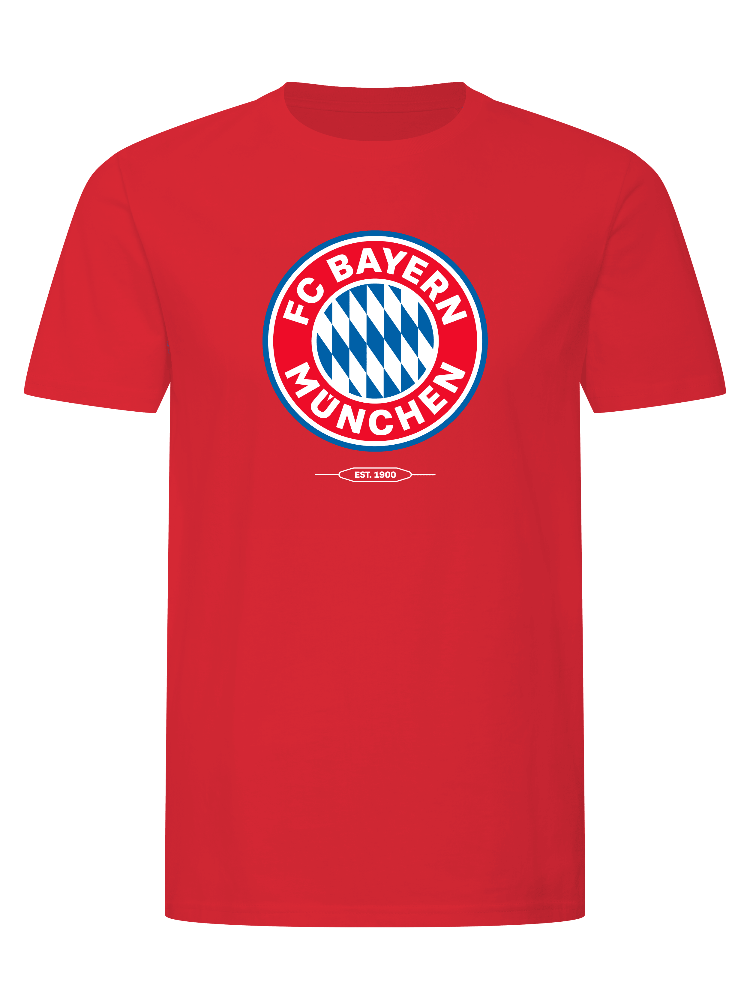 Men Essential T-shirt red | Official FC Bayern Munich Store