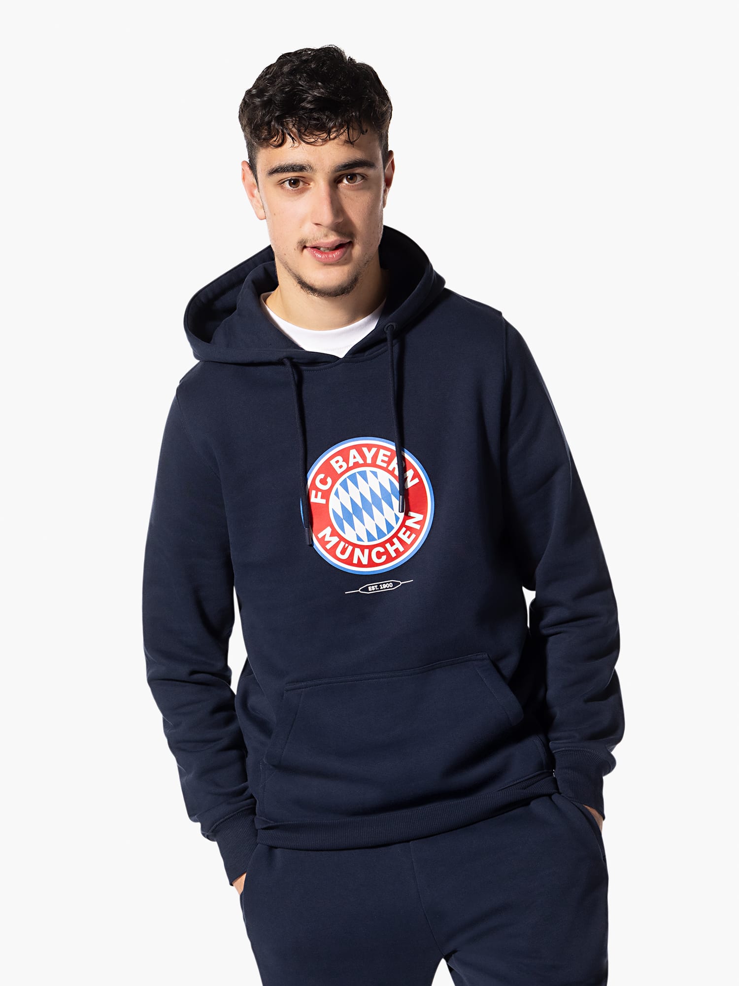 Men Hoodie Essential navy | Official FC Bayern Munich Store
