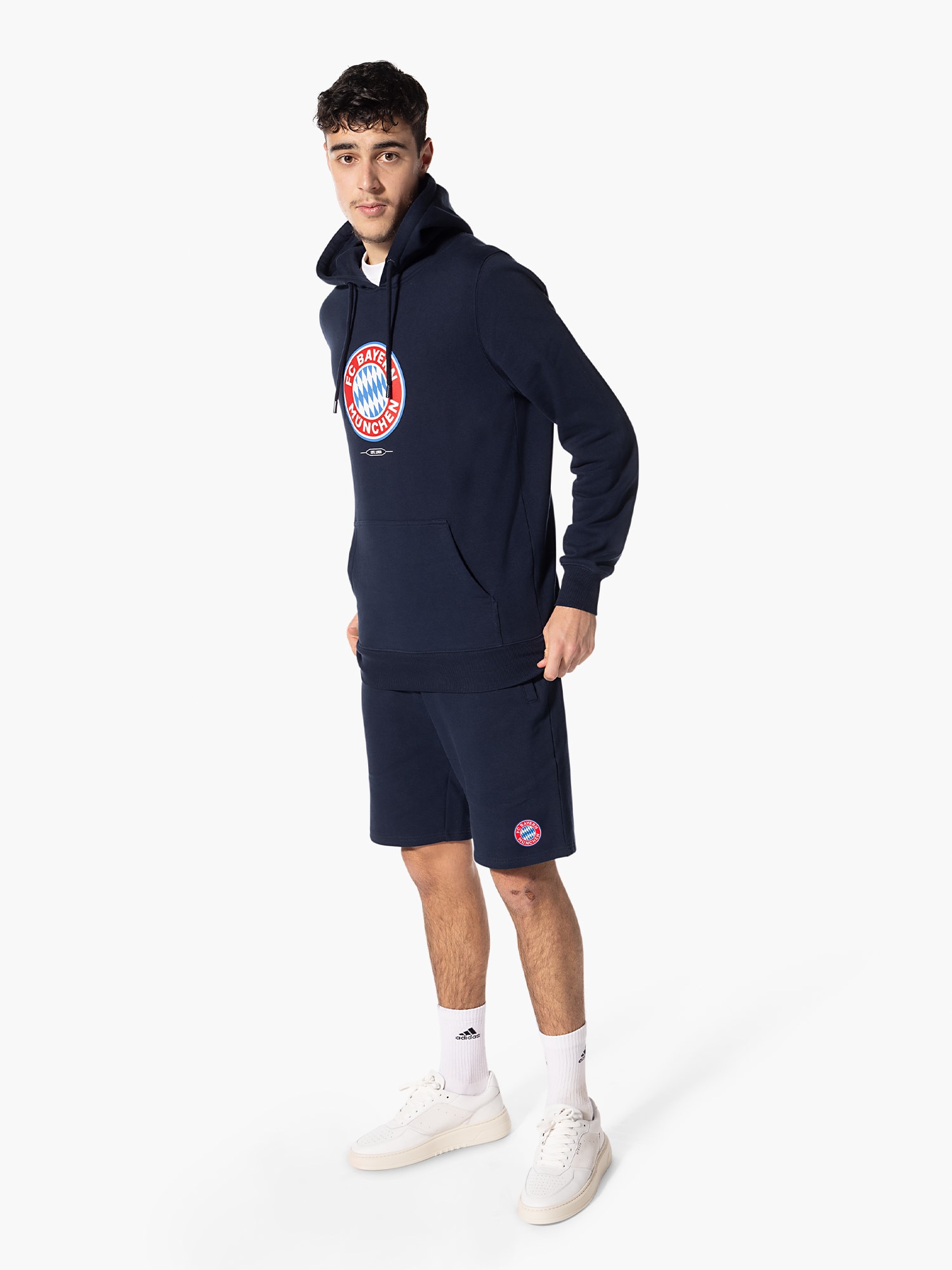Men Hoodie Essential navy | Official FC Bayern Munich Store