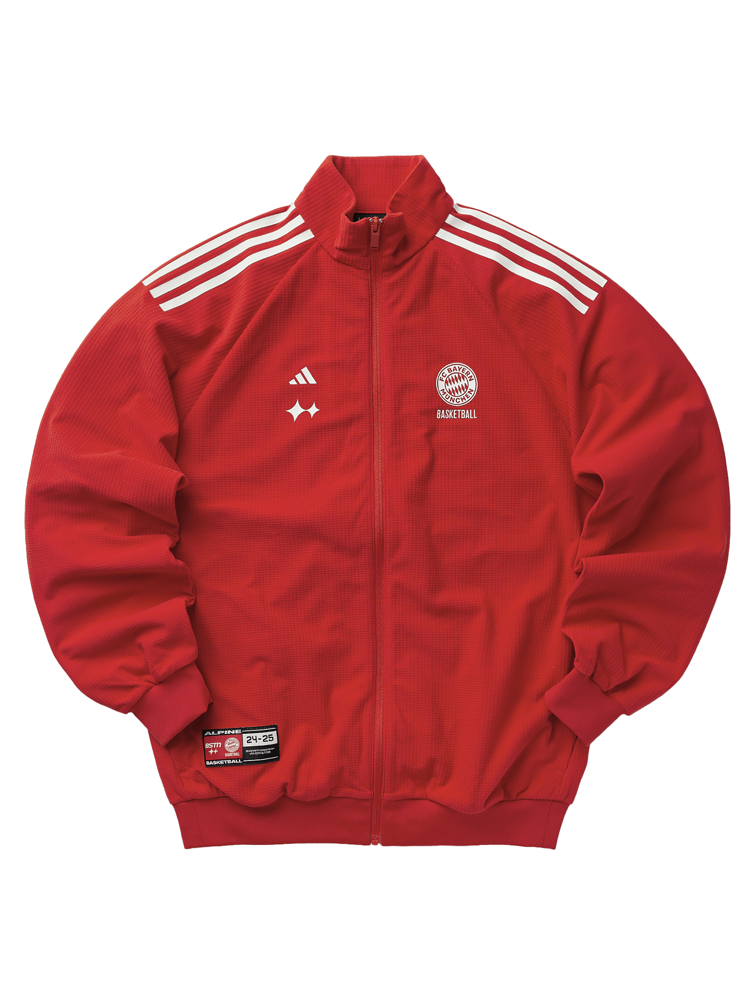 Men Basketball Training Jacket LFSTLR Alpine red | Official FC Bayern ...