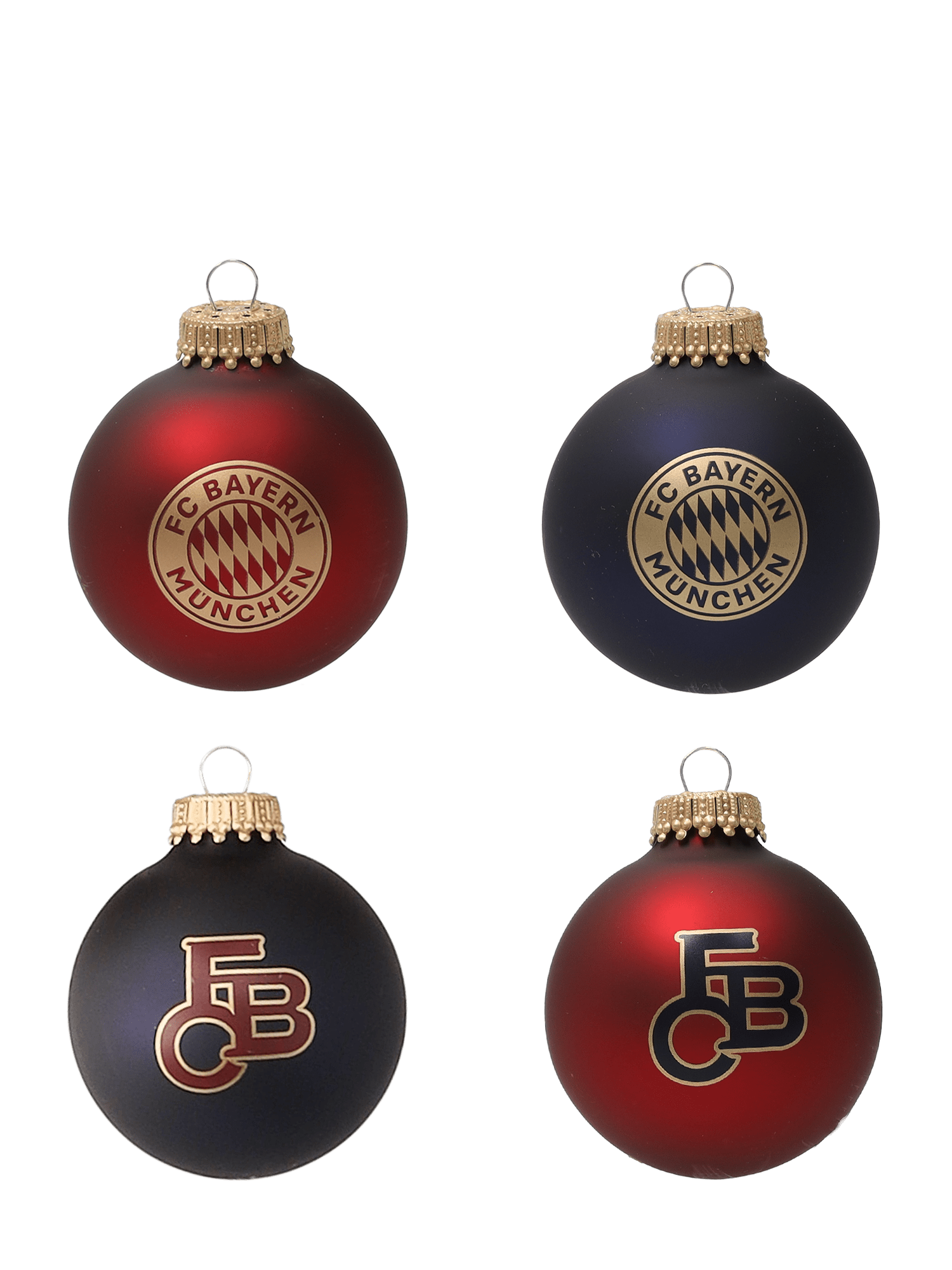 Christbaumkugel 4er Set | Offizieller FC Bayern Store