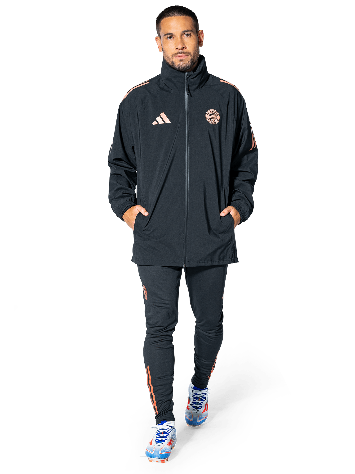 Unisex Teamline rain jacket | Official FC Bayern Munich Store