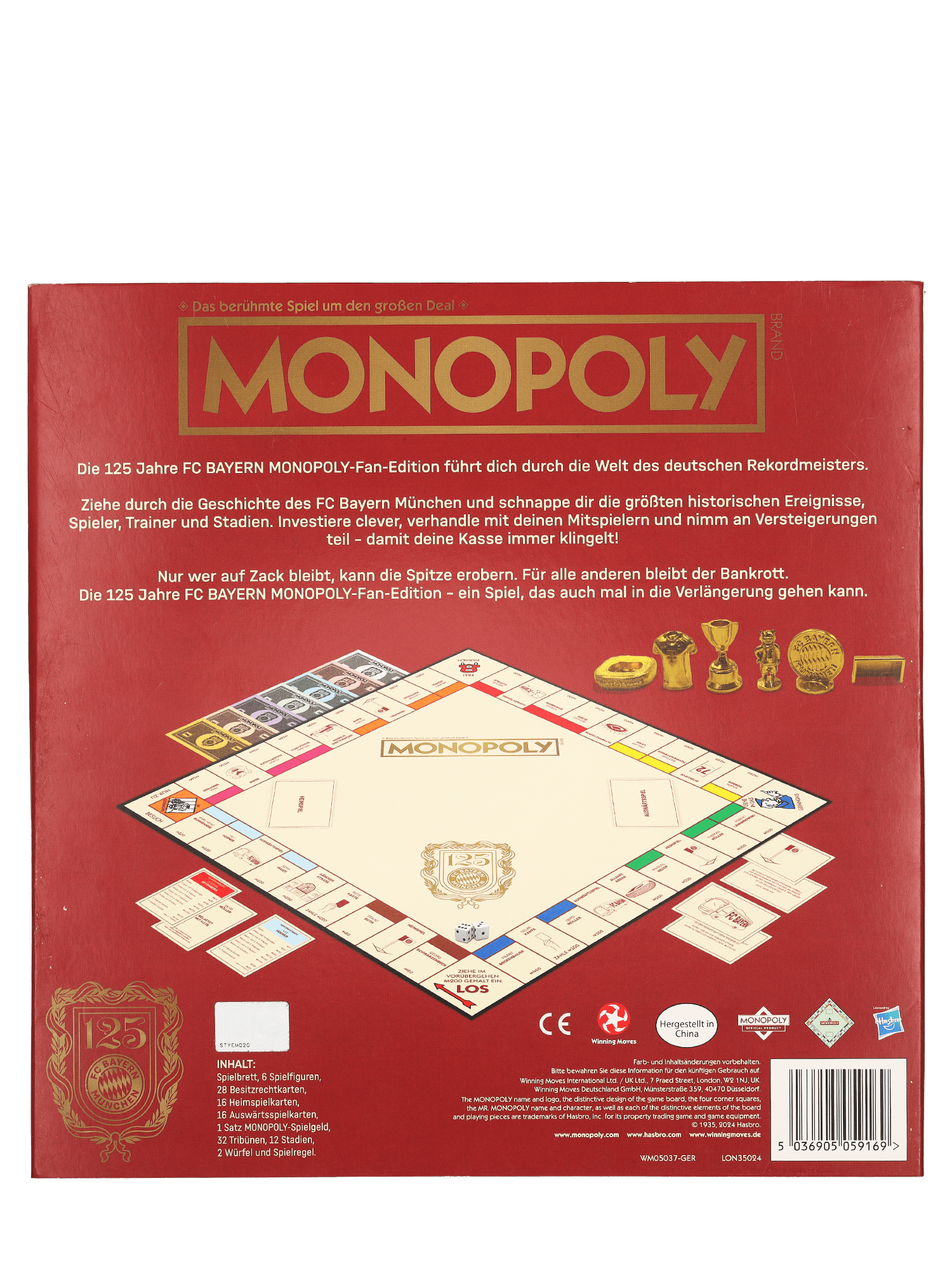 Monopoly 125 Jahre | Offizieller FC Bayern Store