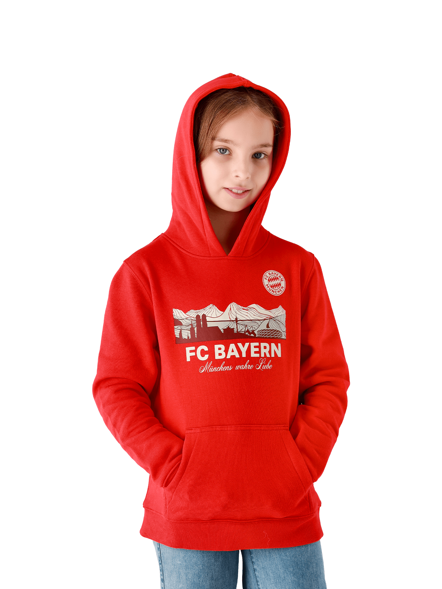 Kinder Hoodie Autumn Collection rot | Offizieller FC Bayern Store