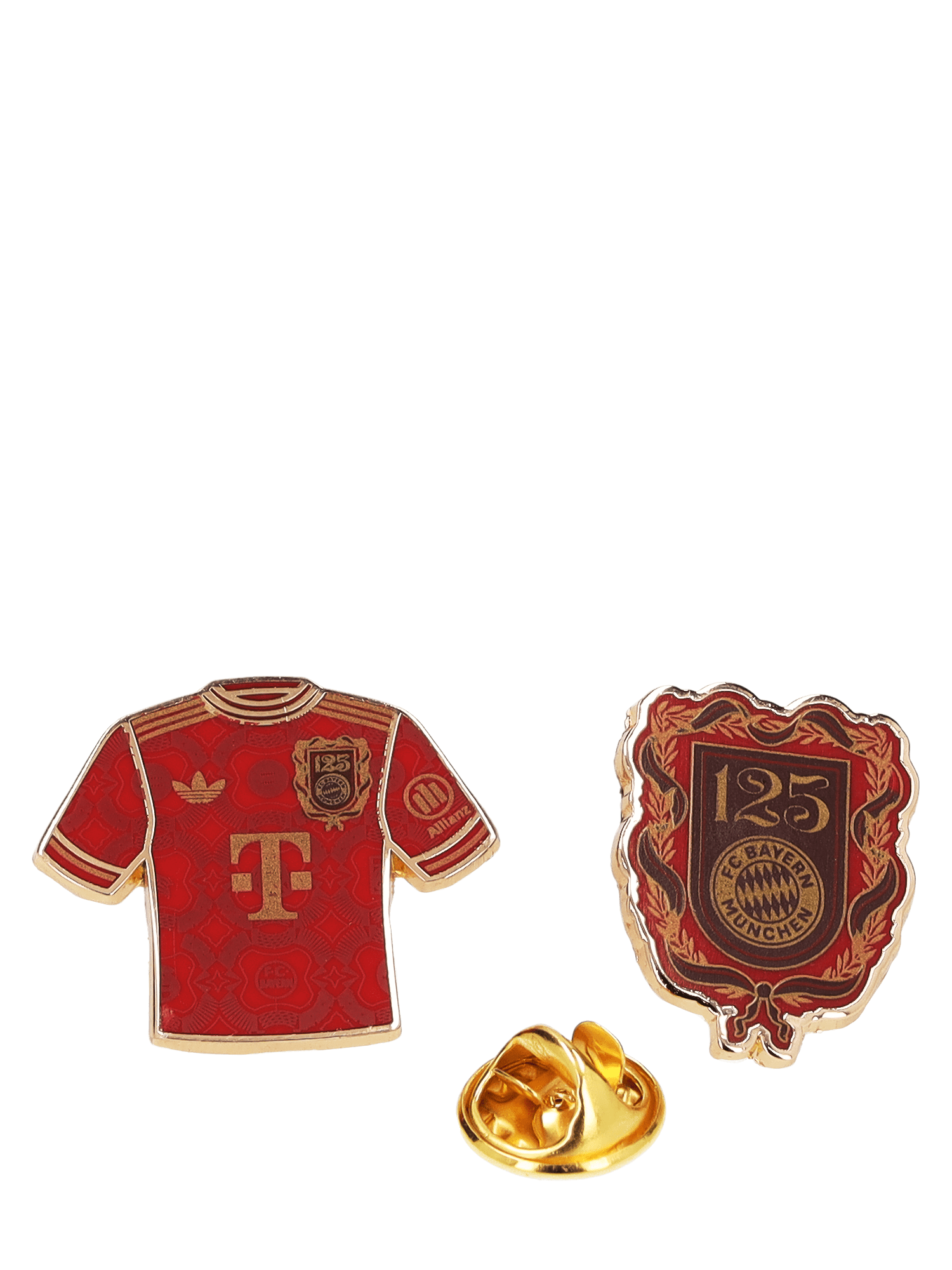 Pin 2er Set 125 Jahre Offizieller Fc Bayern Store