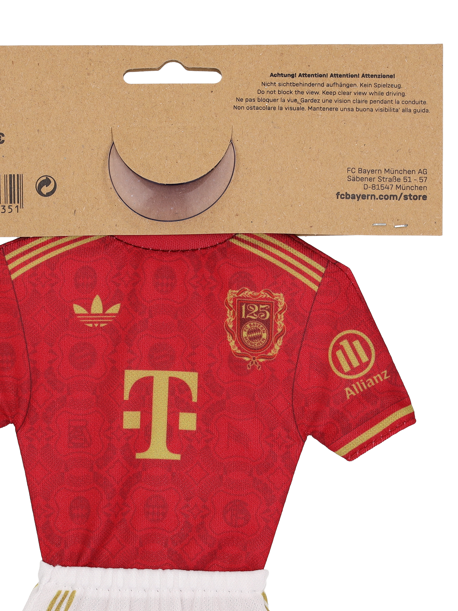 Mini kit voiture 125 ans | FC Bayern Munich Boutique