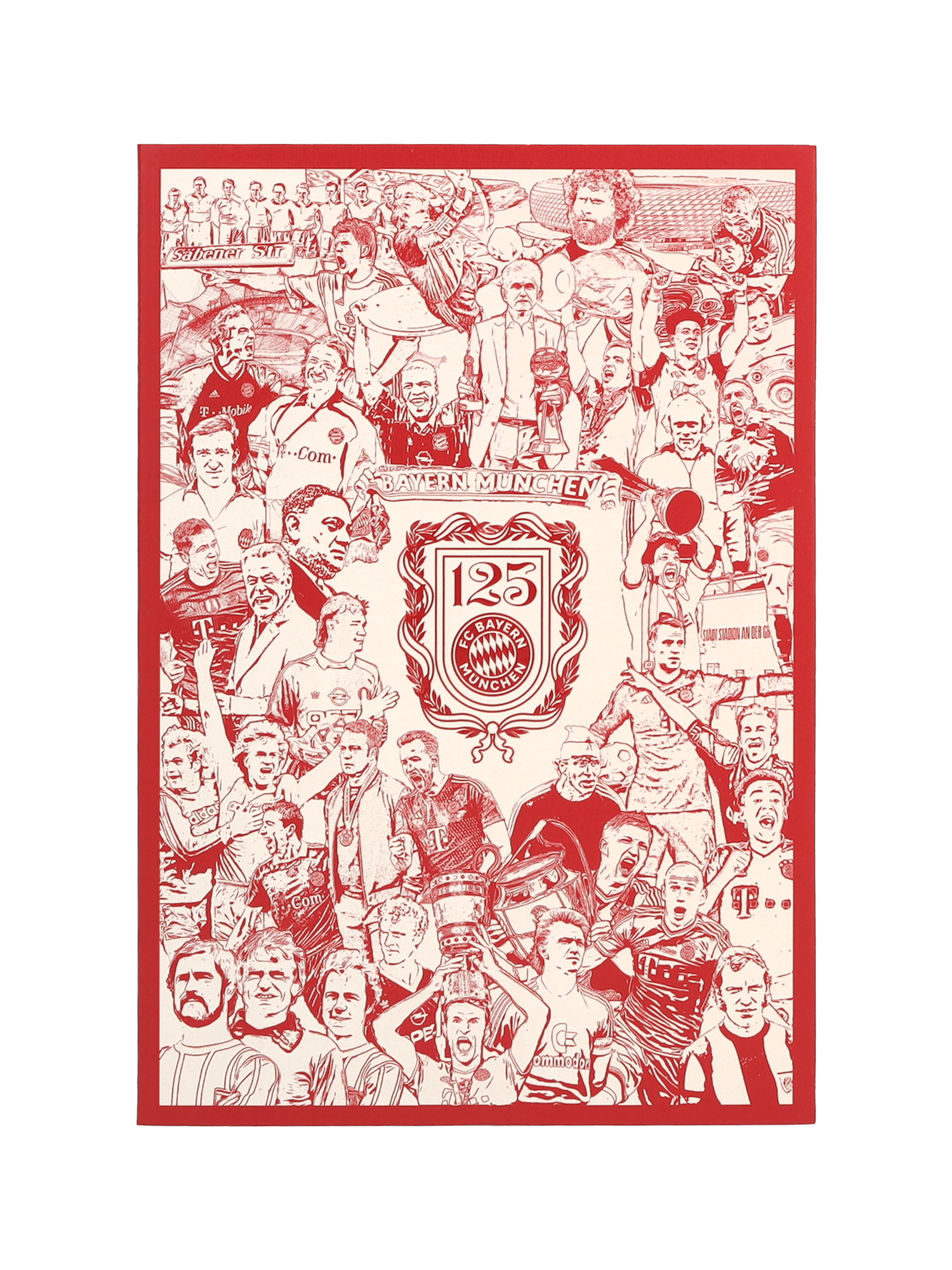 Greeting card 125 Anniversary | Official FC Bayern Munich Store