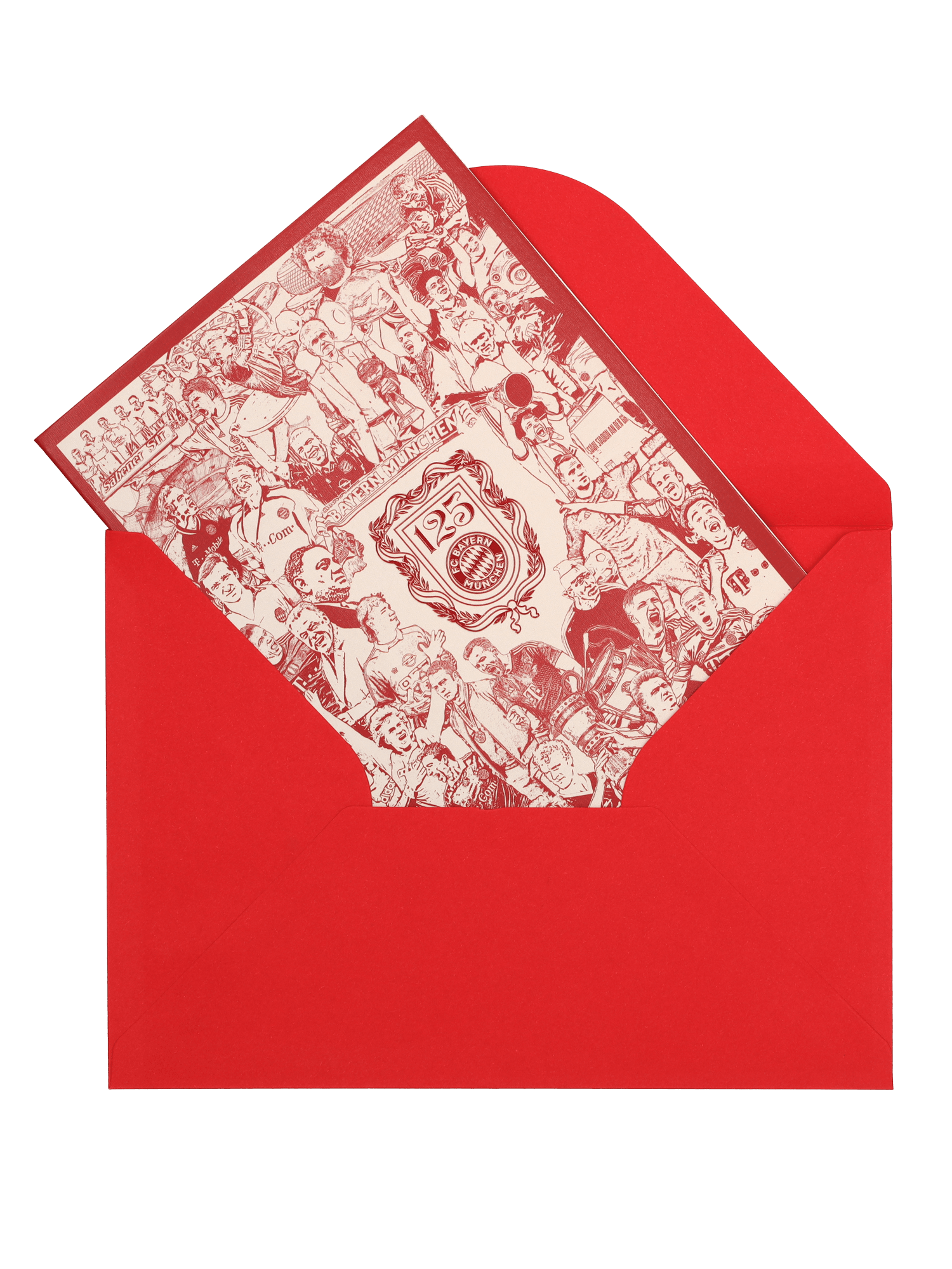 Greeting card 125 Anniversary | Official FC Bayern Munich Store