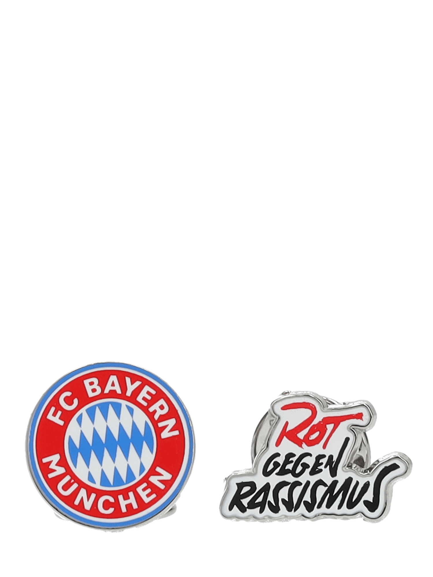 Pin Rot gegen Rassismus 2er-Set | Offizieller FC Bayern Store