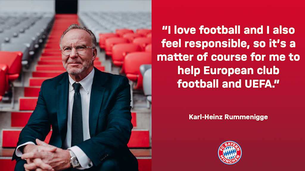Karl-Heinz Rummenigge appointed to UEFA Executive Committee