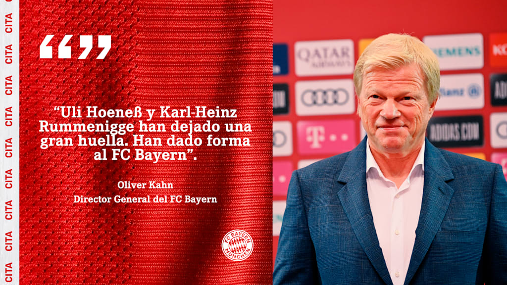 Las declaraciones más importantes de Oliver Kahn y Herbert Hainer