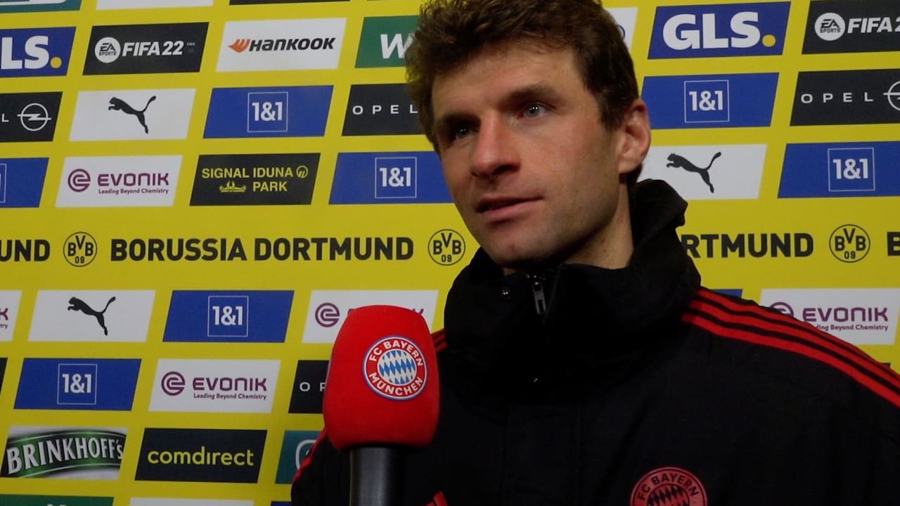 Borussia Dortmund vs. FC Bayern: Interview reaction