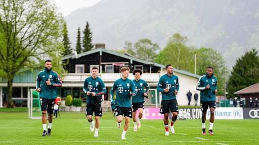 Gallery: Bayern's first session at quarantine training camp in Grassau