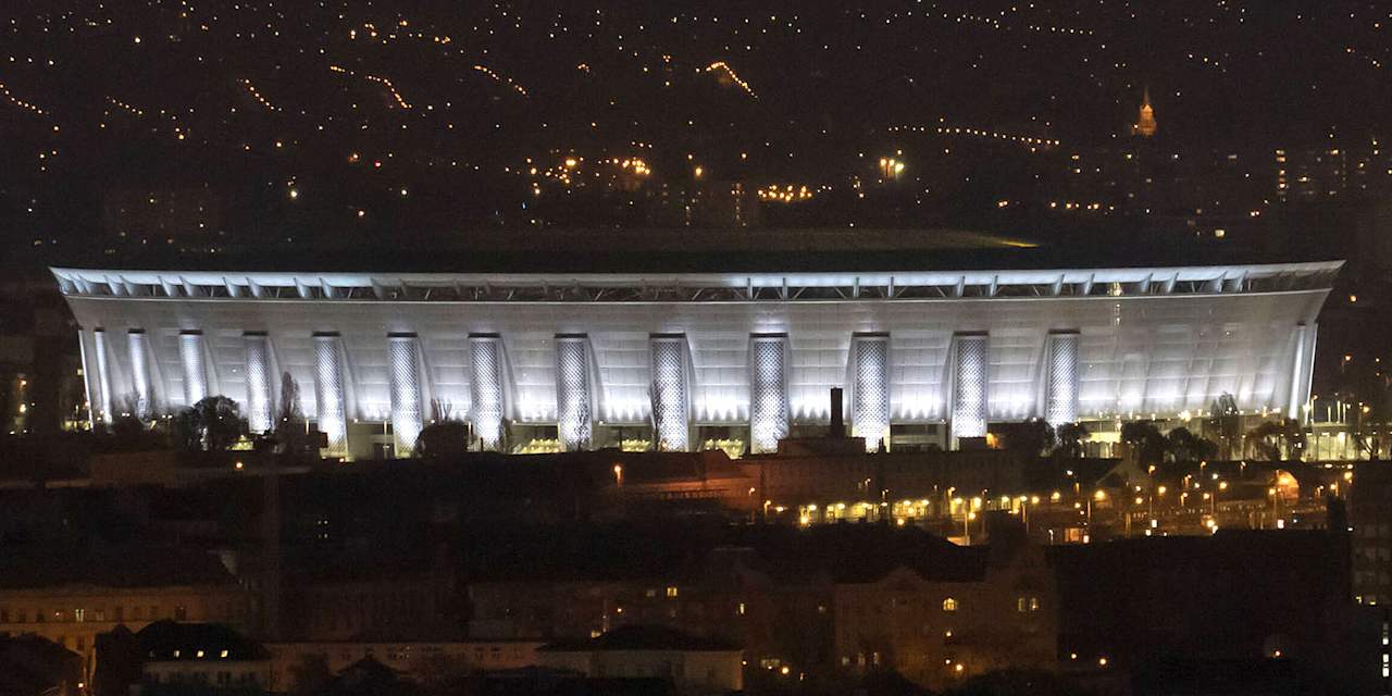 The Puskás Aréna in Budapest - The venue for FC Bayern's UEFA Super Cup ...