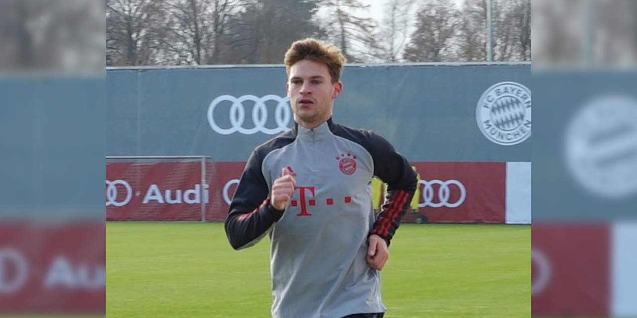 Joshua Kimmich back in training