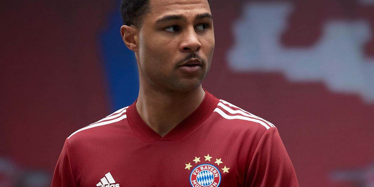 The new FC Bayern home kit for the 2021/22 season