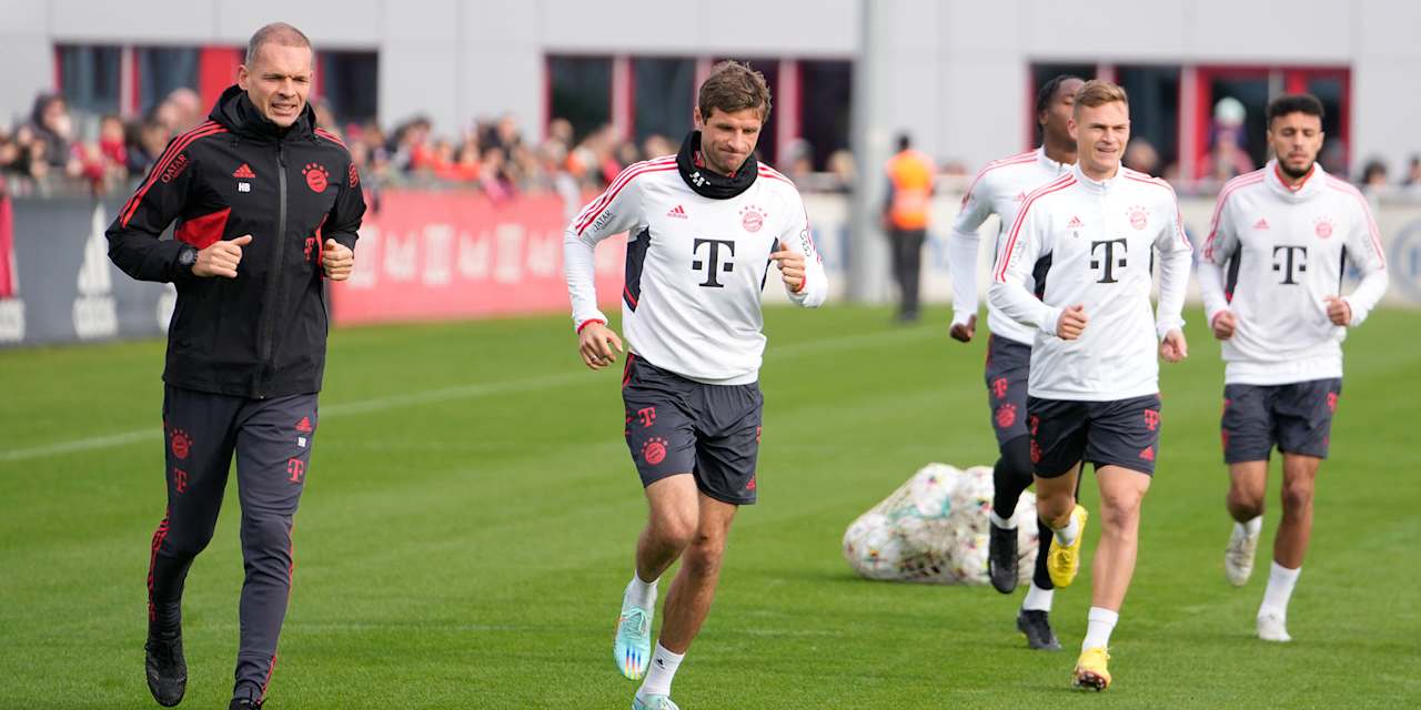 Thomas Müller back in full training I FC Bayern