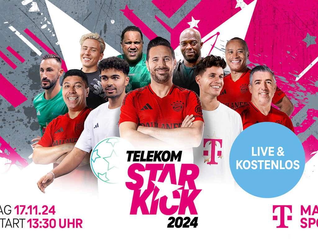 FC Bayern Legends feiern Turniersieg beim Telekom Starkick 2024
