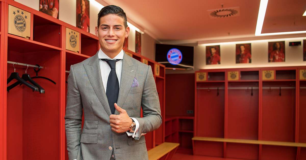 Ein Jahr James beim FC Bayern