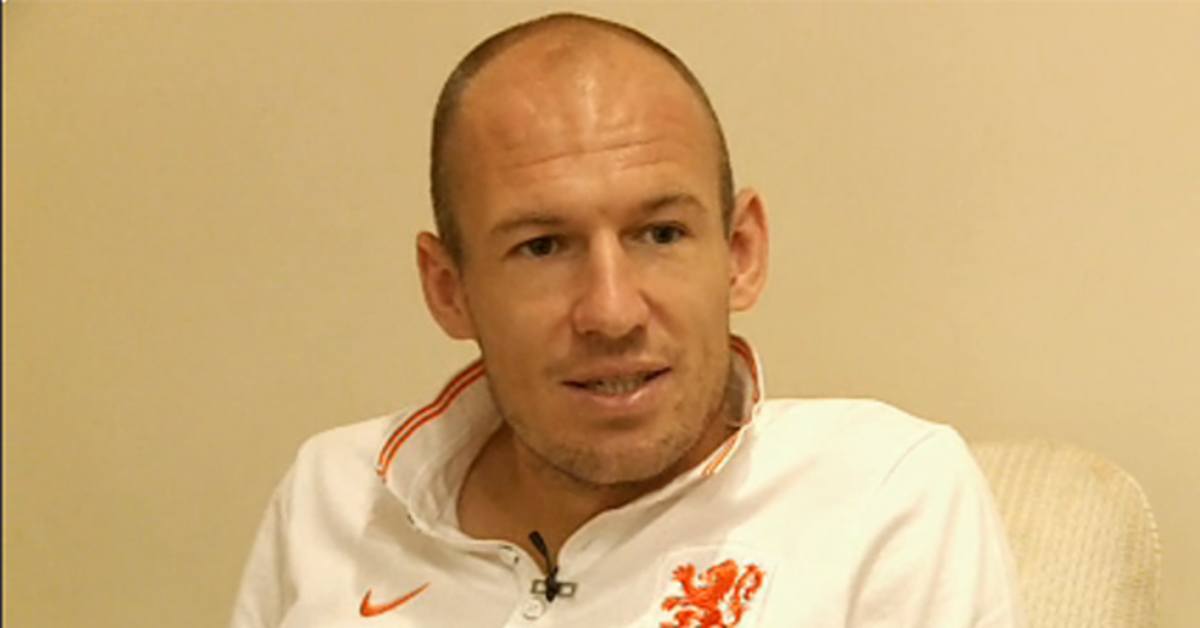 Arjen Robben im WM-Interview