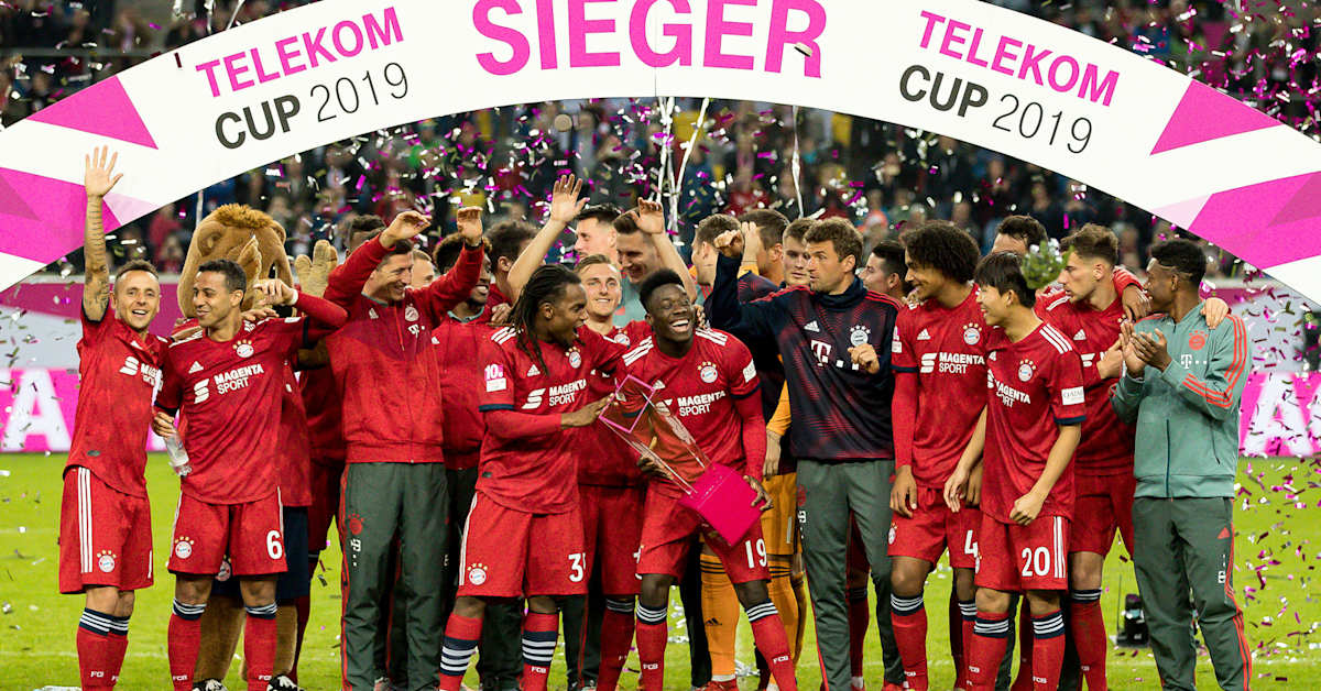 FC Bayern gewinnt den Telekom Cup