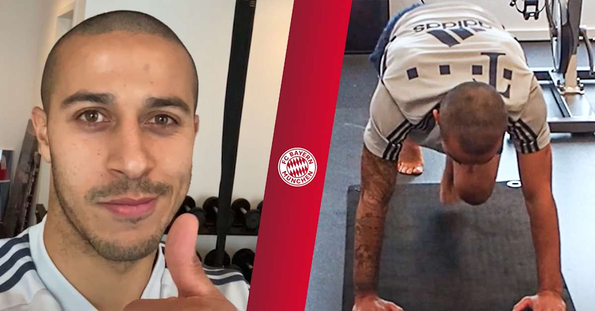 Video: Home workout with Thiago