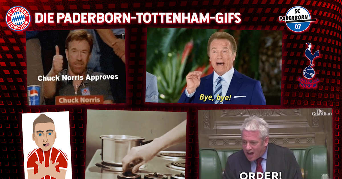 Die Paderborn-Tottenham-GIFs