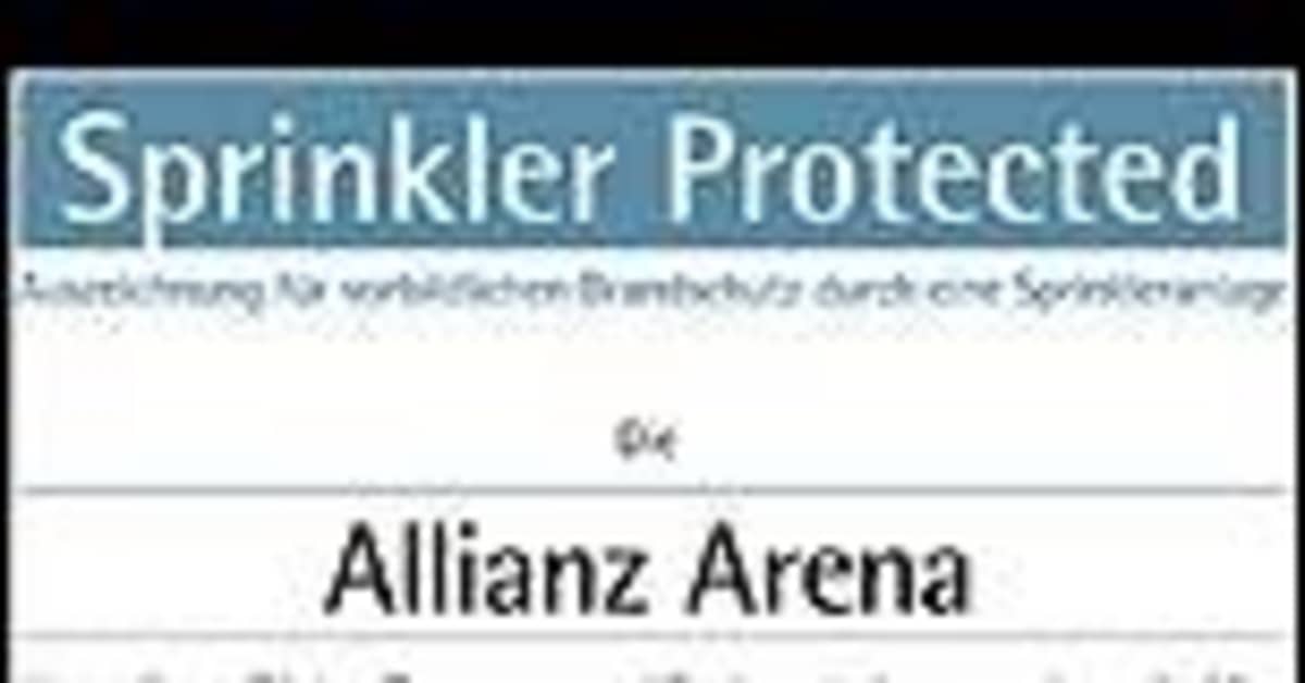 Allianz Arena wins prestigious fire safety award