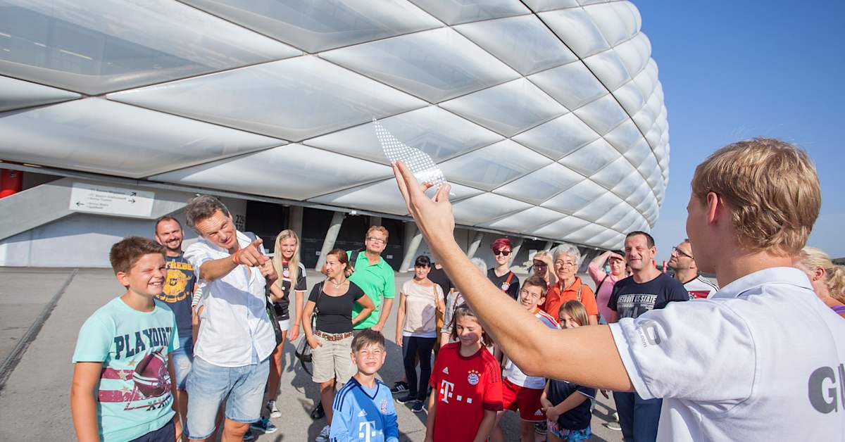 Experience stadium tours in the Allianz Arena