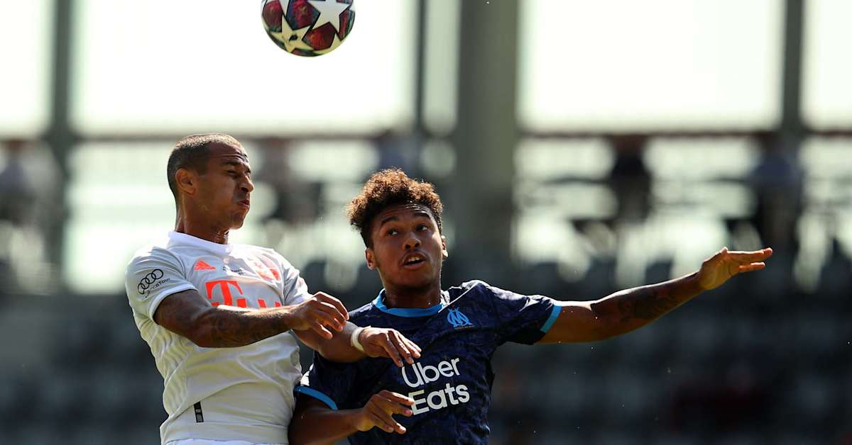 The action from the Audi Football Summit with Marseille