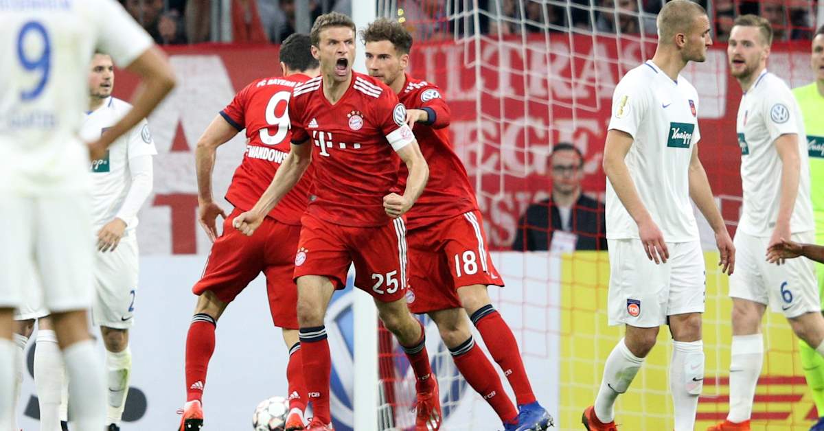 Looking back: Bayerns's 5-4 cup victory over Heidenheim in 2019