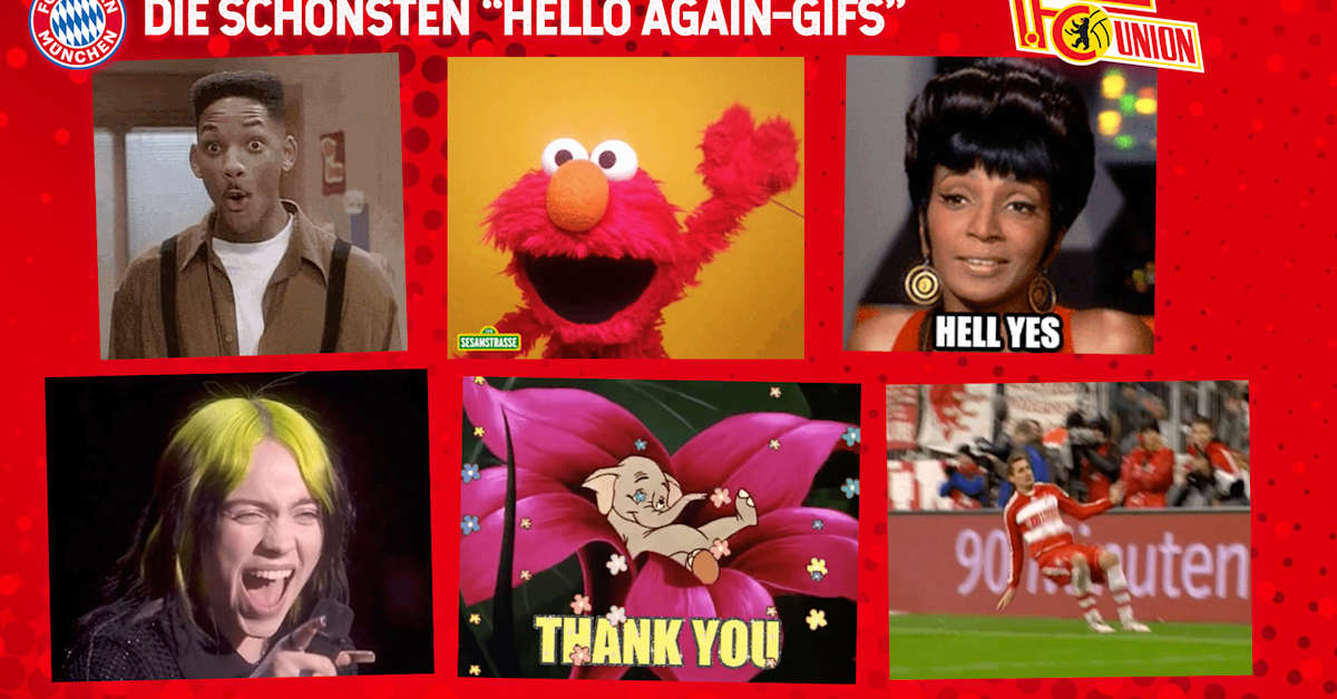 Die schönsten „Hello again“-GIFs