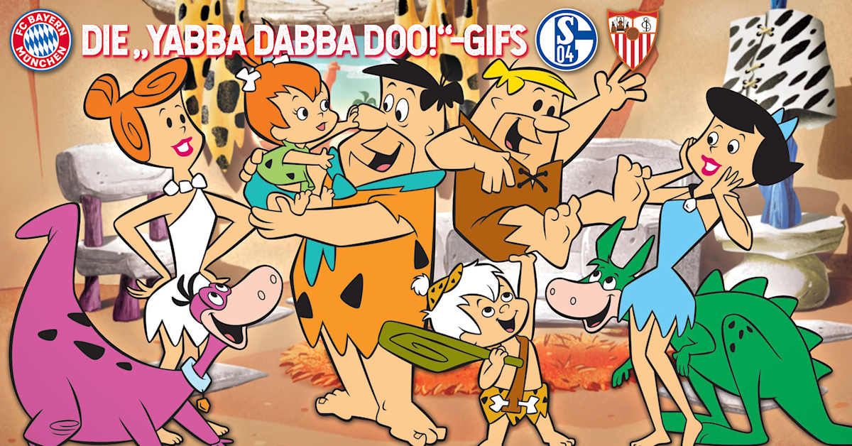 Die „Yabba Dabba Doo!“-GIFs